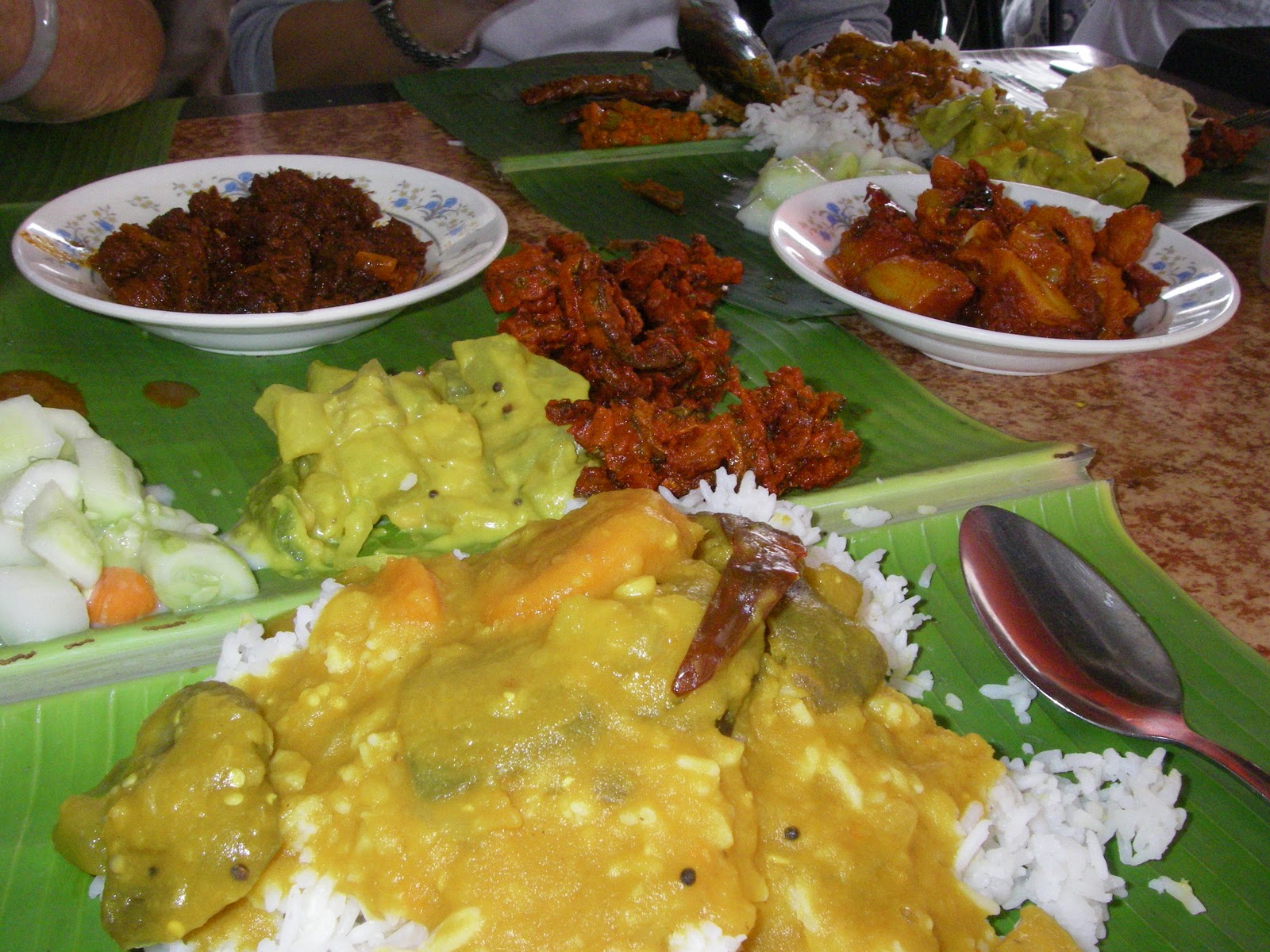Things to do in Kuala Lumpur: Great Banana Leaf Indian Food at Nirwana ...