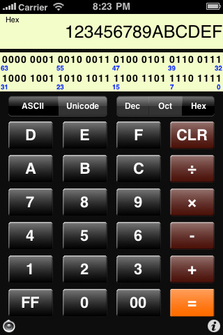 iPhone Bite: iPhone Apps: Calculator (Programmer)