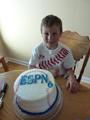 PEACH OF CAKE: Seattle Mariners Birthday Cake