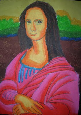 My Lil Picasso: The 'Mona Lisa' - an impression of artist's work