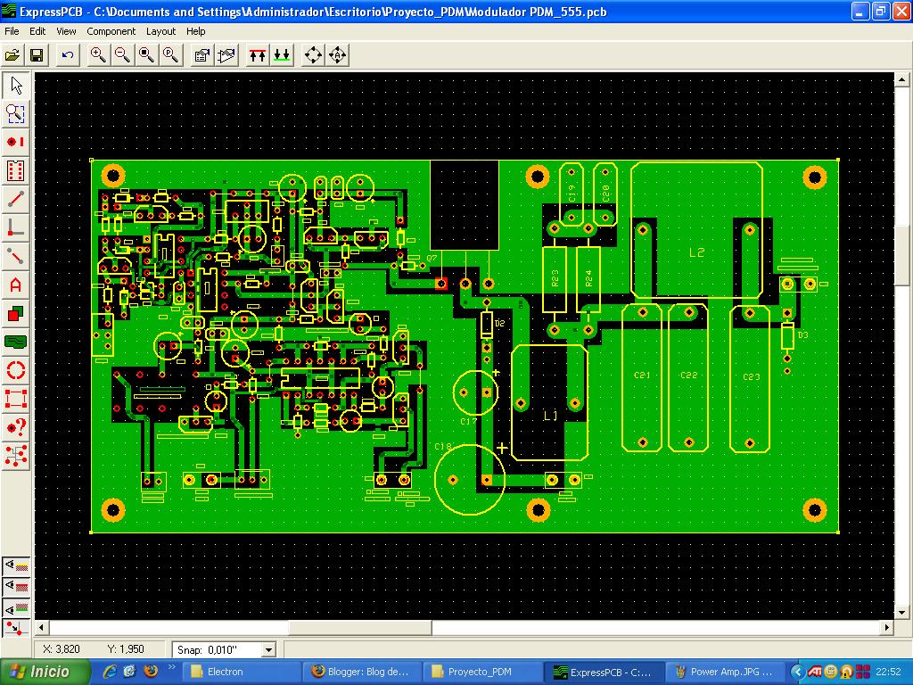 Blog de XQ7FFD...Ex CE7FFD.....Ex CE3FFD....Ex CA3FFD: Proyecto AM PWM ...