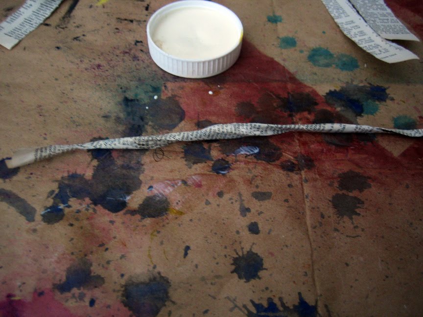 Technique Speak: Easy Twisted Paper Flowers