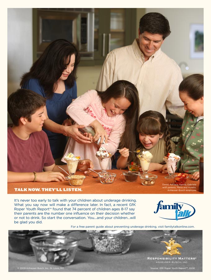 The Gift of Sight.: Ideology: Family Ads (Wk 2)