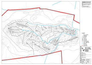 Sam Design: Site drainage plan