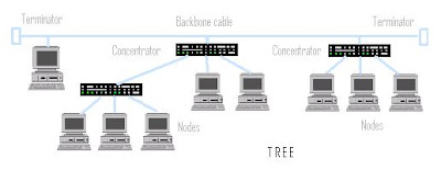 A Guide To RedHat Linux: Tree Topology