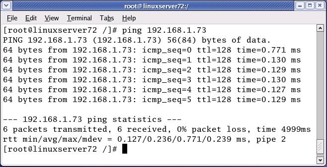 A Guide To RedHat Linux: Network config: Diagnosing LAN