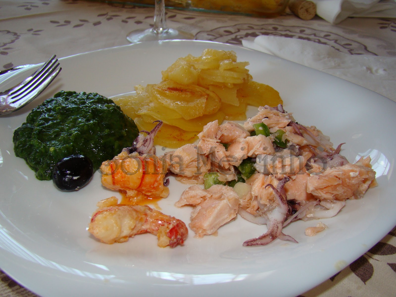 Sónia Meirinho: Grelhados Mistos de Peixe / Batatas assadas no Forno às ...