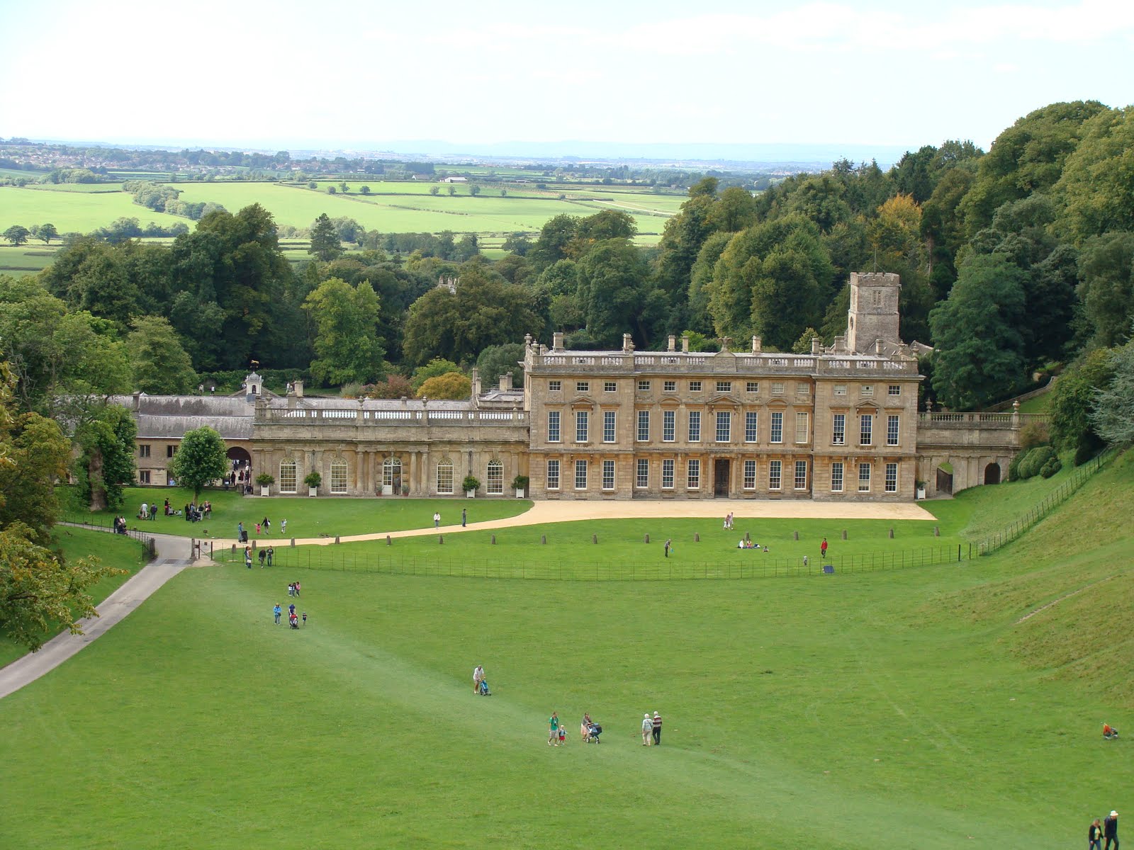 a cat among the pigeons: Dyrham Park