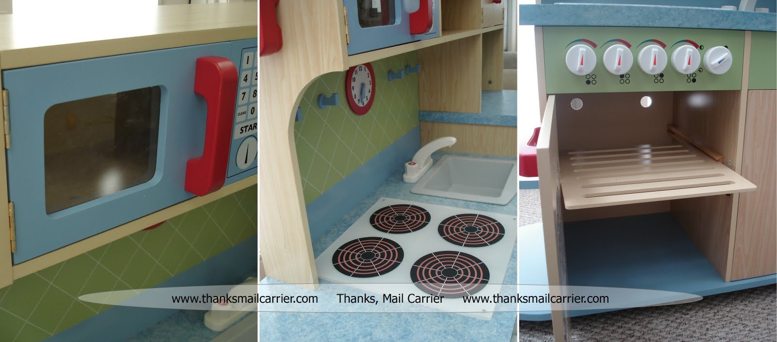 Thanks, Mail Carrier | Guidecraft All In One Play Kitchen {Review ...