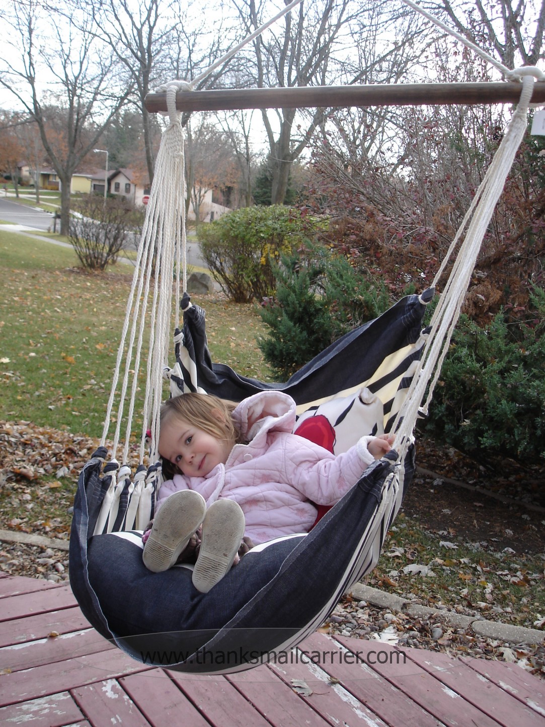 Thanks, Mail Carrier | Checking Our List #14: Wind & Weather Chair ...