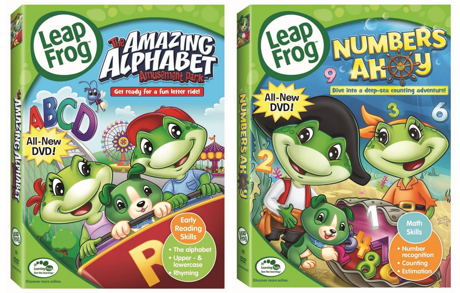 Thanks, Mail Carrier | LeapFrog Alphabet and Numbers DVDs {Review ...