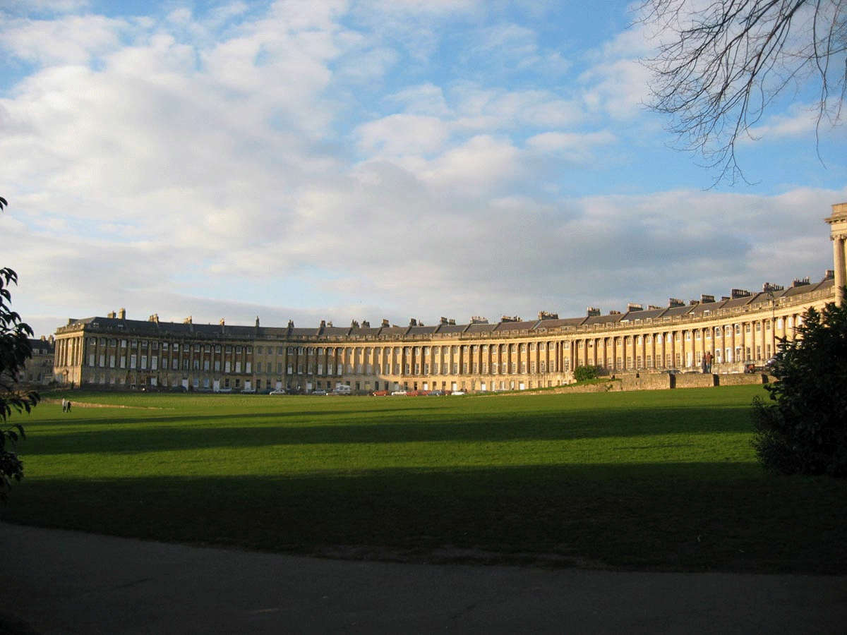 I SPILLED THE BEANS PHOTOS: THE ROYAL CRESCENT, BATH, SOMERSET