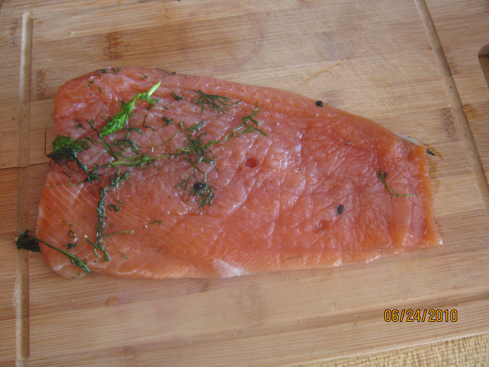 Cooking with Dana: Homemade Cured Salmon (Gravlax)