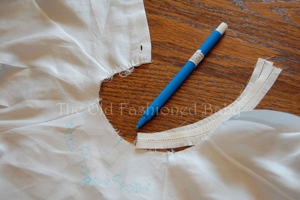The Old Fashioned Baby Sewing Room: Entredeux to Fabric- The Old ...