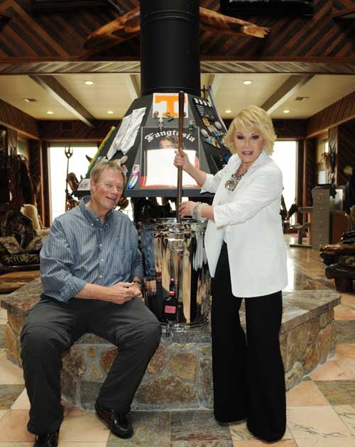 JOAN RIVERS INTERVIEWS VERY RICH RON RICE