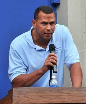 ALEX RODRIQUEZ VISITS THE DENTAL VAN