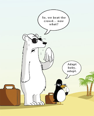 BlackMartyr's BlackBoard: Illustration Friday : Adapt