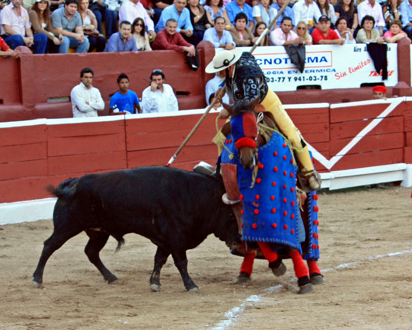 Deb and Ed Full Steam Ahead!!: The Bull Fight