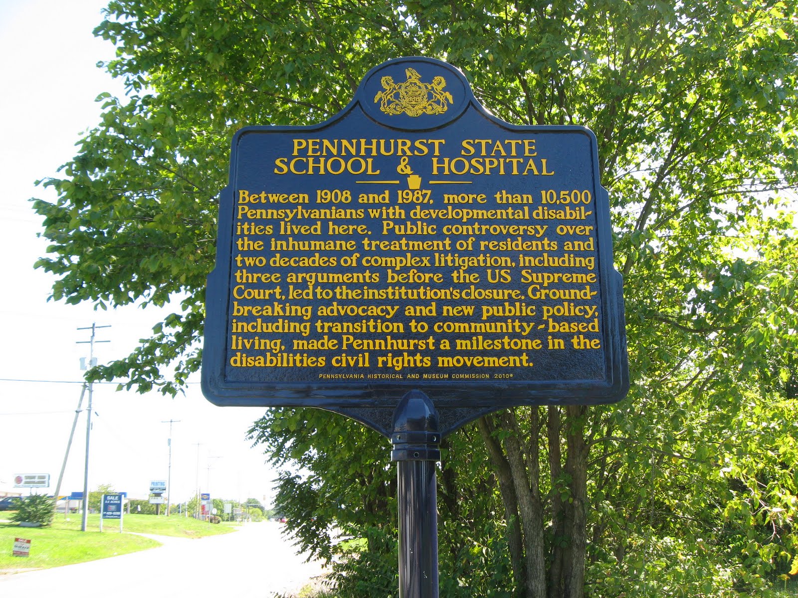 Outta the Way: Pennhurst State School & Hospital