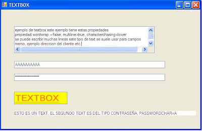 .NET: El TEXTBOX (La Caja De Texto)