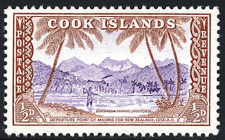 King George VI Postage Stamps: Cook Islands 1949 (1 Aug)