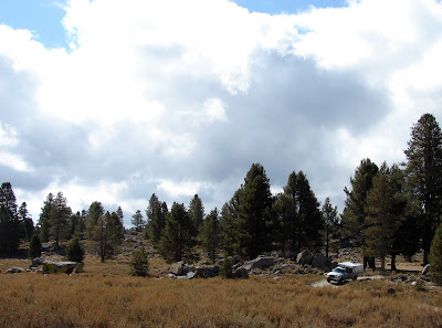 Our Four Wheel Camper: Monache Meadows - Inyo NF - "dark ominous clouds ...