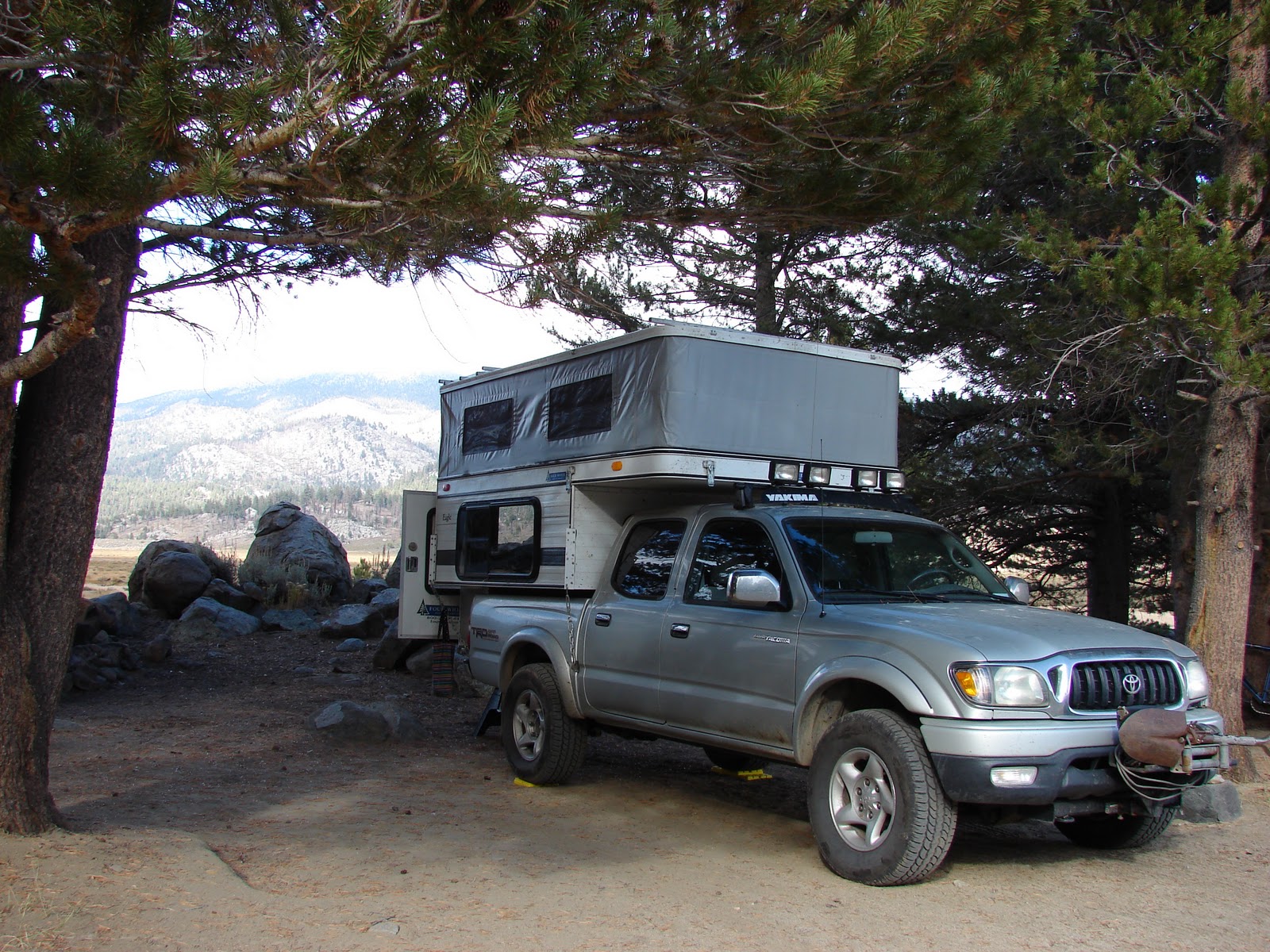 Our Four Wheel Camper: Monache Meadows - Inyo NF - "dark ominous clouds ...