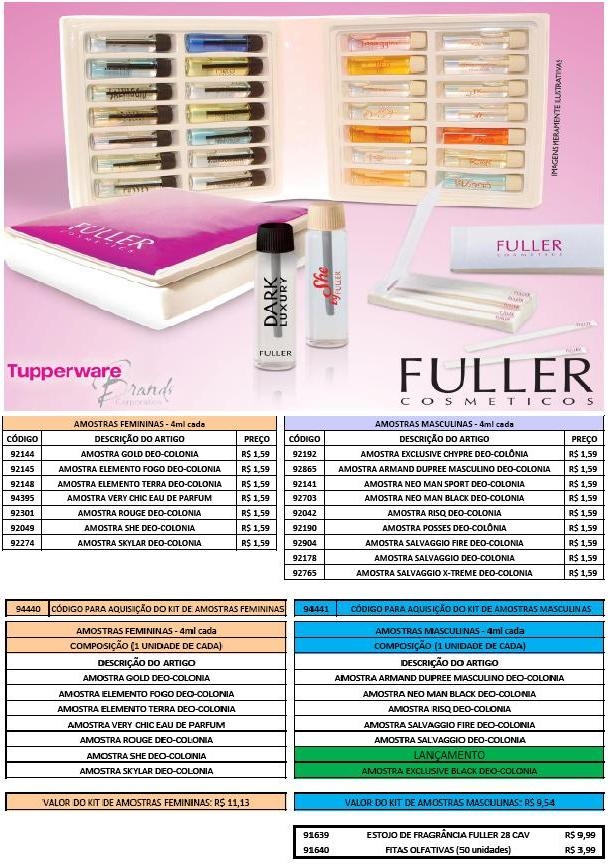 FULLER COSMÉTICOS ~ Tupperware