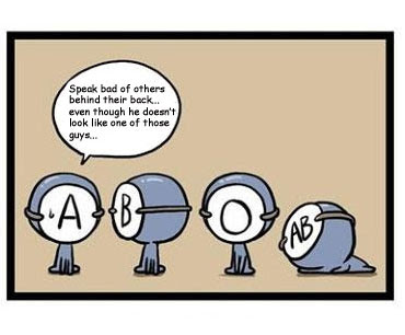 Write the Way: Funny Blood Type Personality (Part.5)