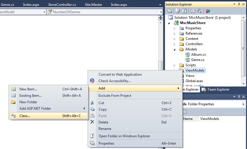 MVC Music Store - Tutorial