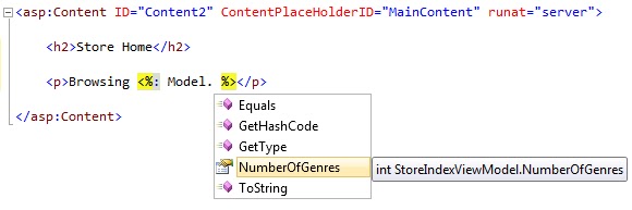 MVC Music Store - Tutorial