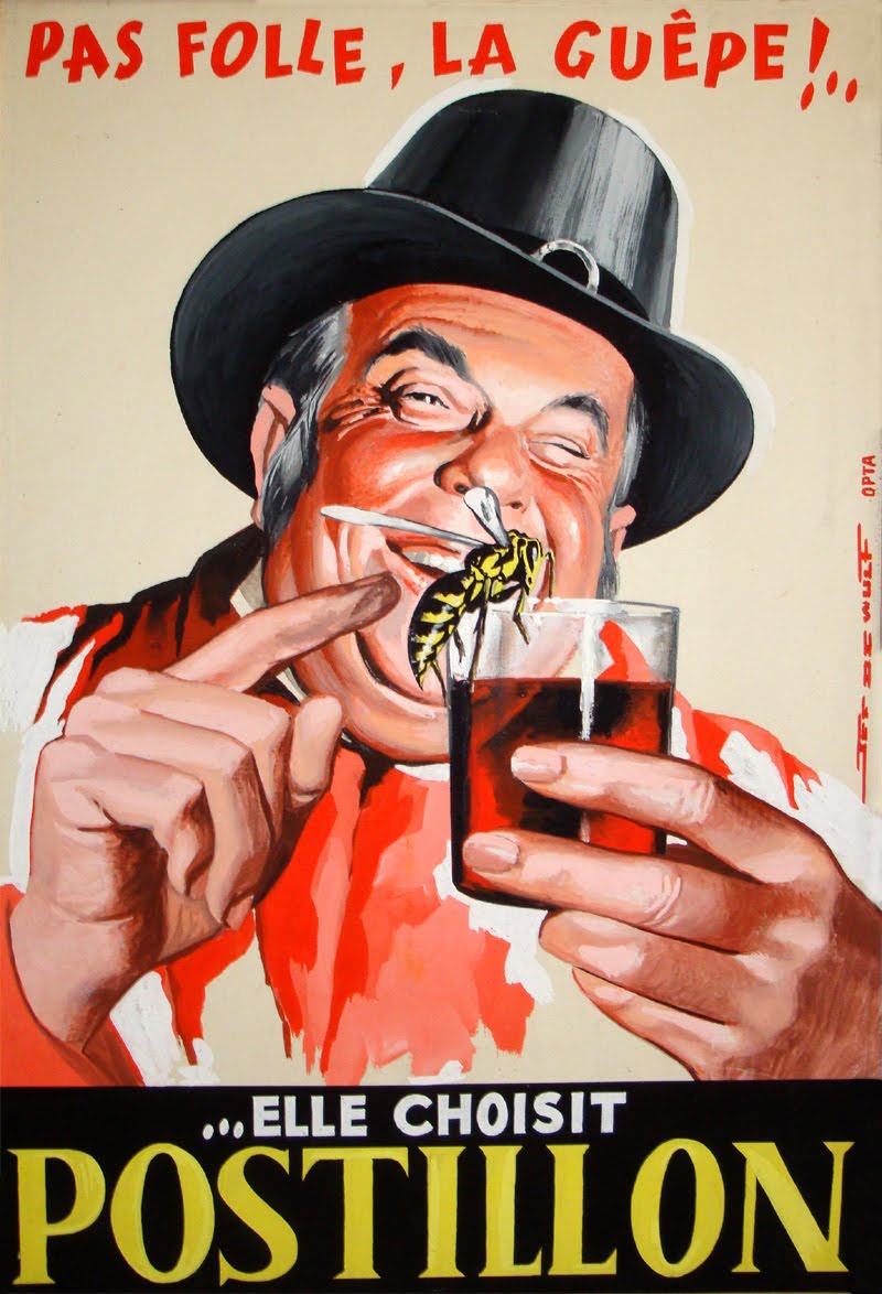 Jef de Wulf: Vins Postillon et autres publicités