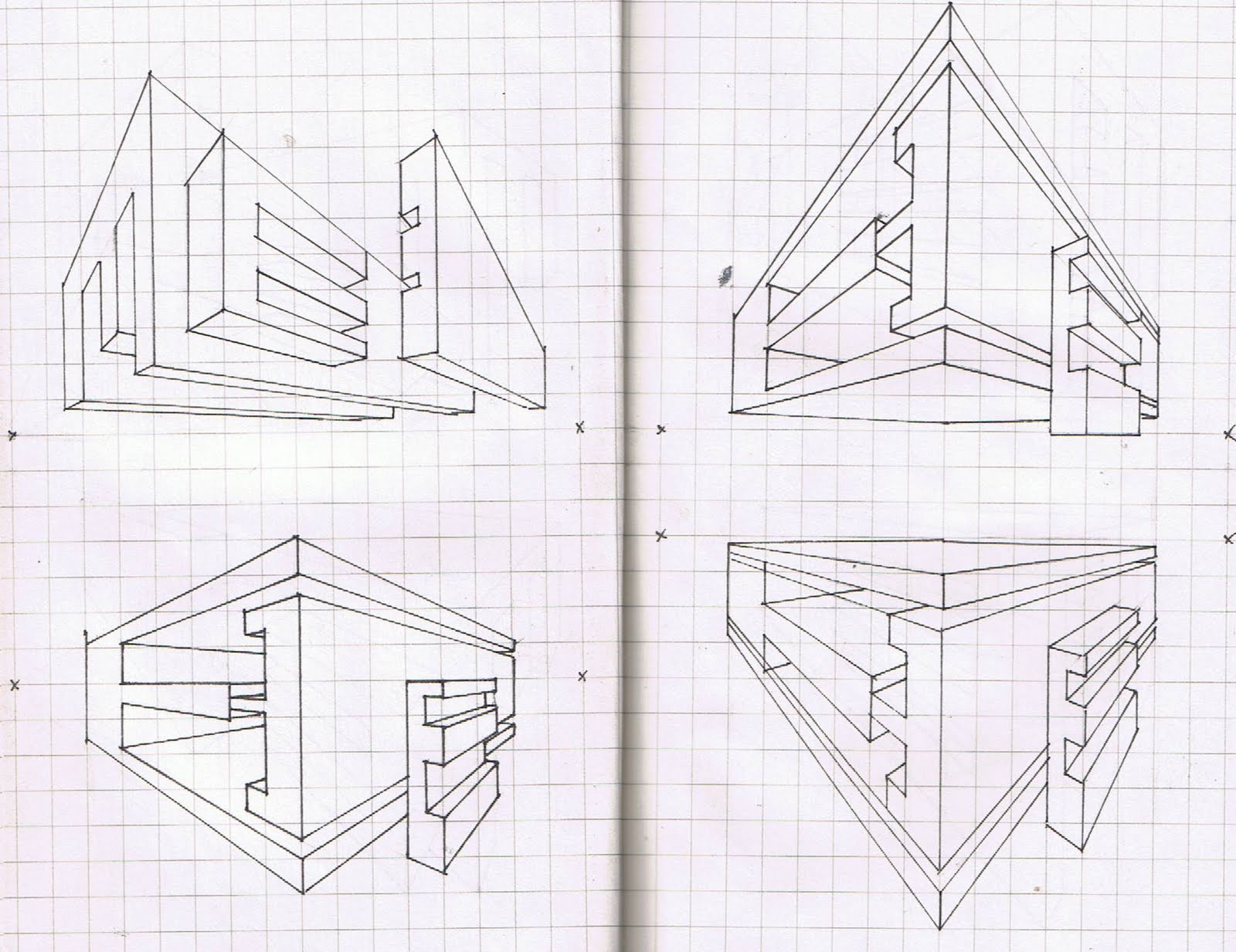 KRISTIN HARRIS - ARCH1101: TWO POINT PERSPECTIVES