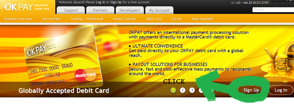 Earning online money from Bangladesh: Procedure of opening Okpay account:Tutorial-2