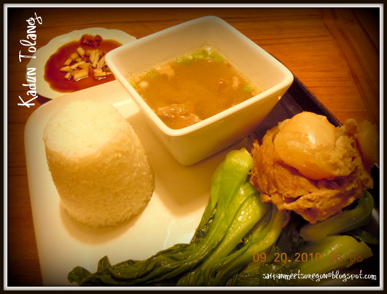 A Captain's Daughter Pantry: Kadun Tolang -Beef Knuckle Bone Soup