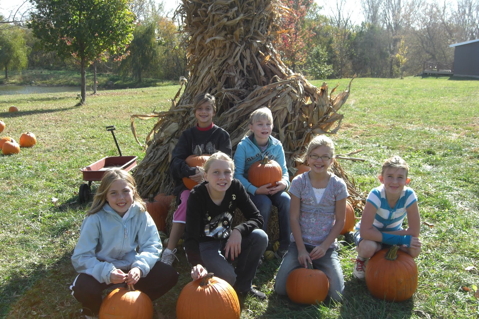 The Perkins: Girl Scout Pumpkin Ride