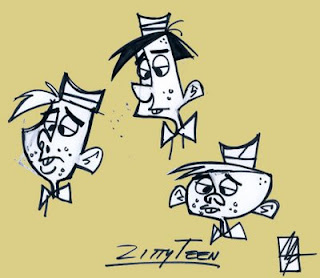 Collideascope Animation Studios: Johnny Test Rough Design Sketches By ...