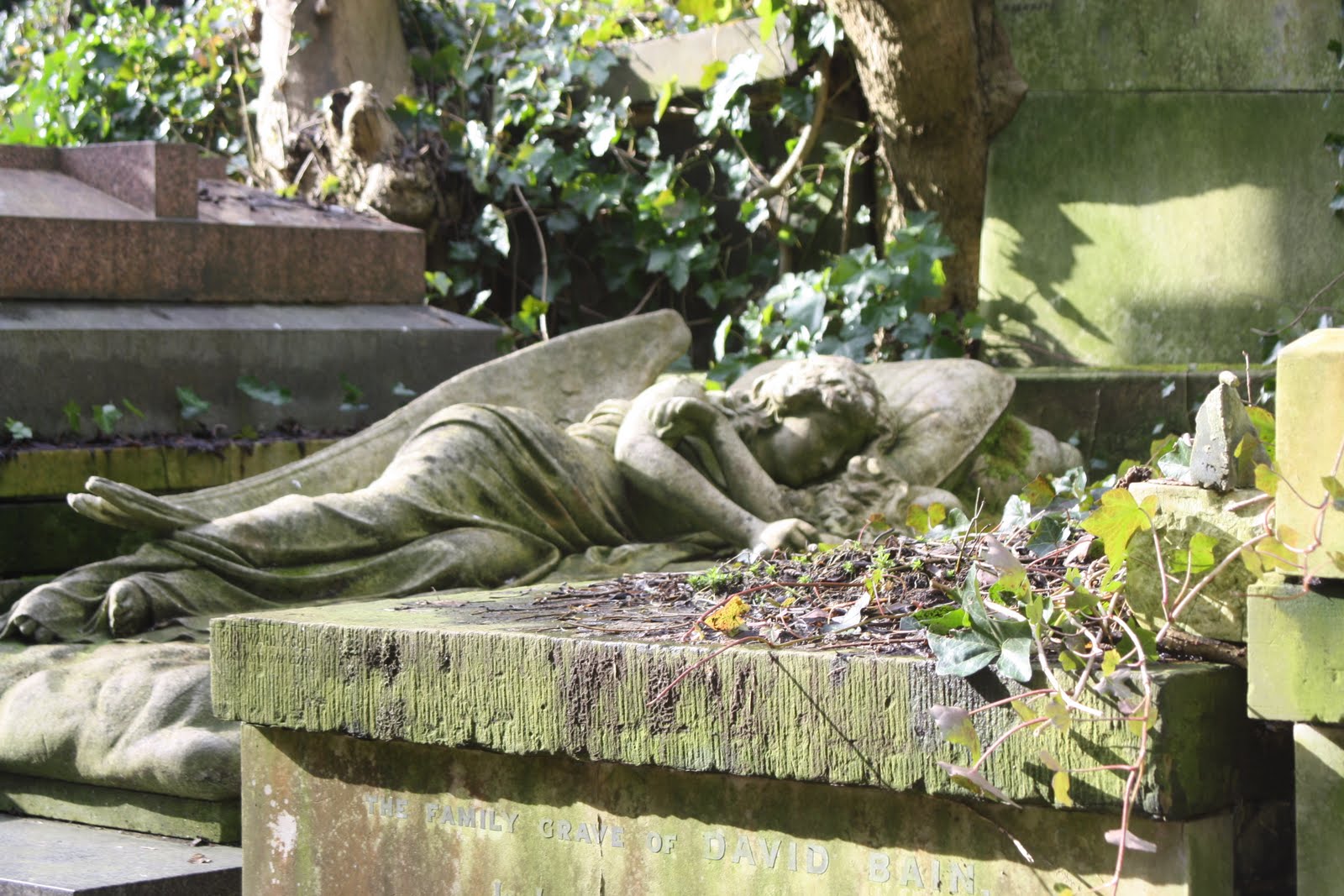 City of the Dead: Highgate Cemetery West: Mary Nichols: The Sleeping Angel
