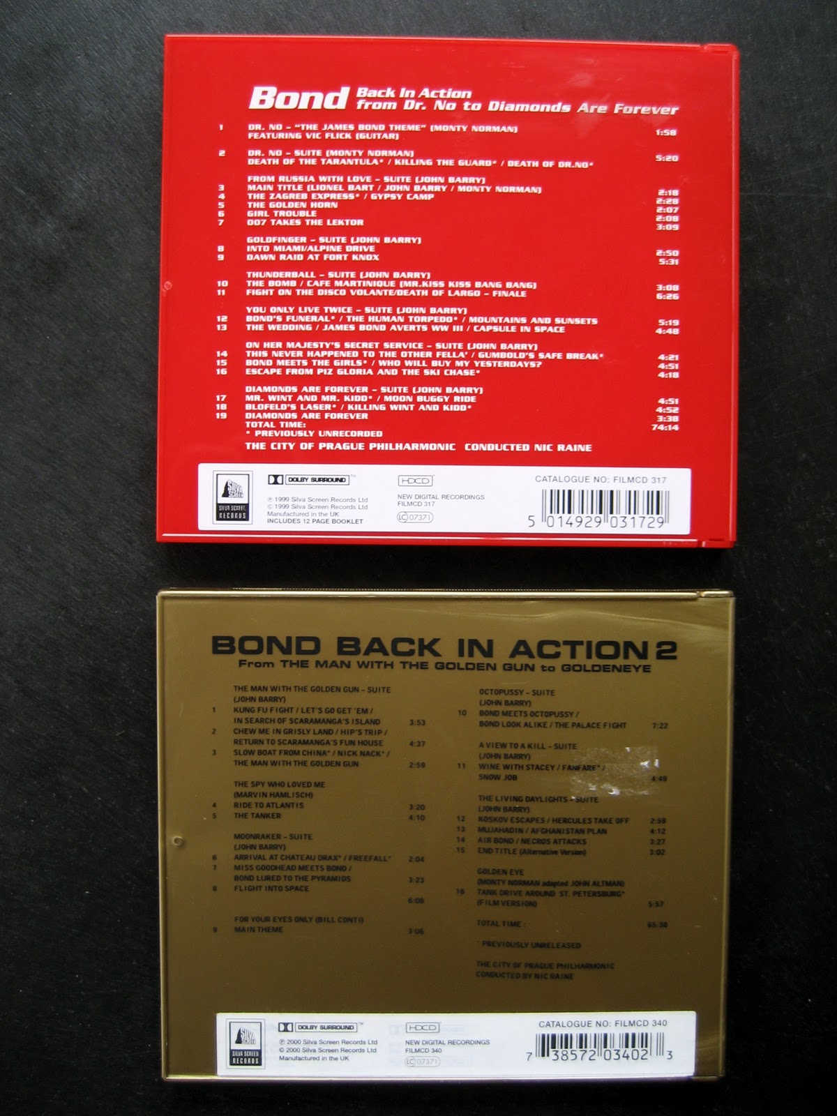 James Bond Collectibles: Bond Back In Action Vol. 1 & 2