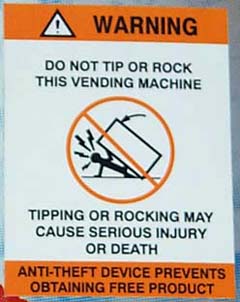 Sassy Vending Machine : r/funny
