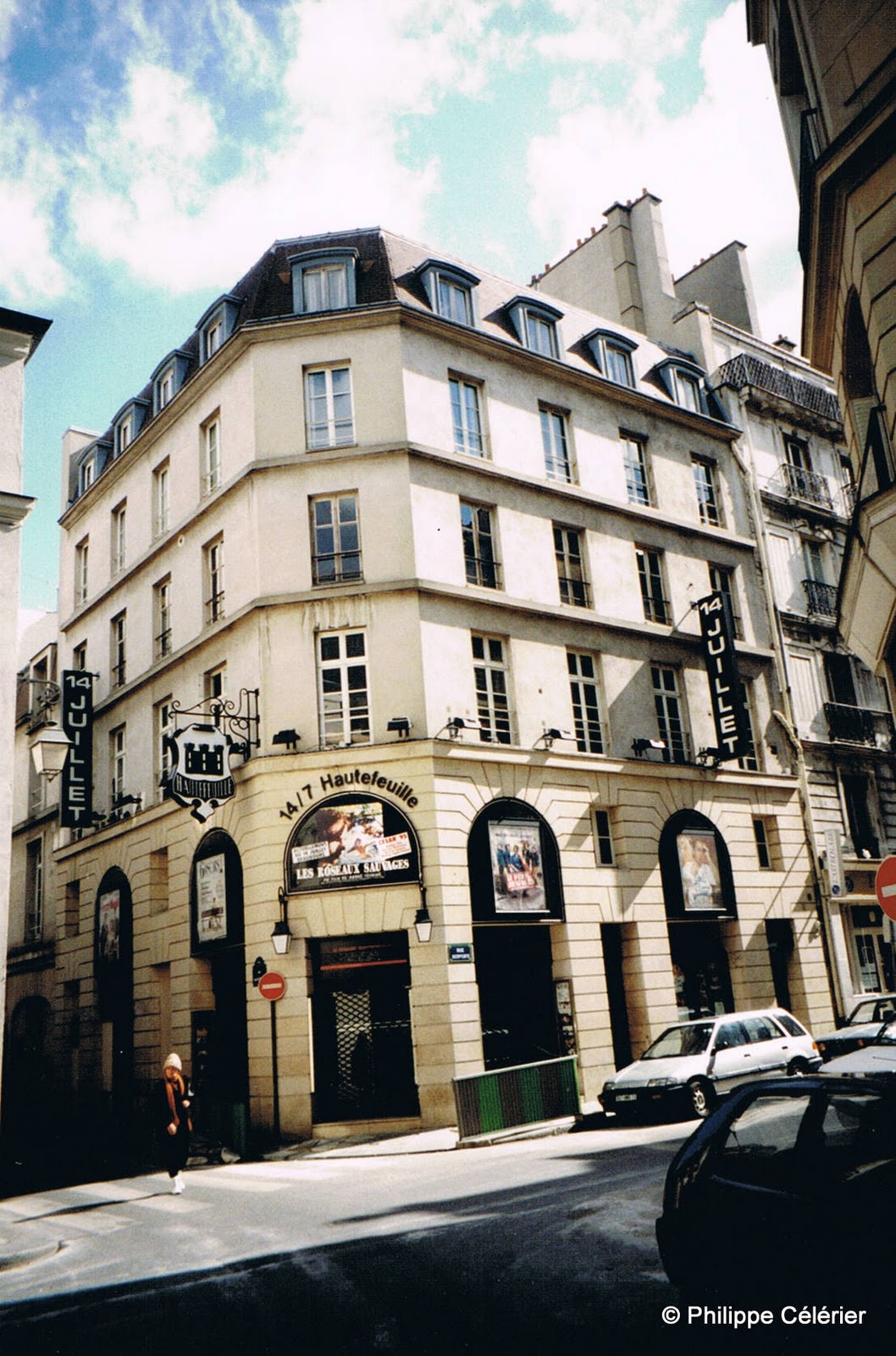 Ciné-Façades: MK2 Odéon côté Saint-Michel (Paris 6ème)