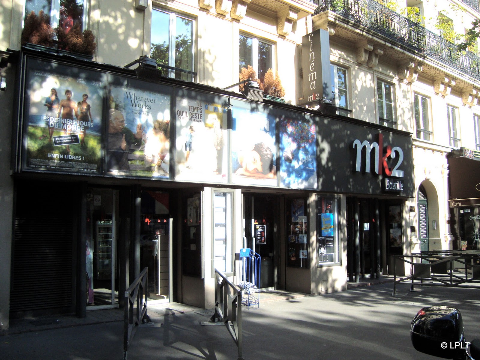Ciné-Façades: MK2 Bastille côté Beaumarchais (Paris 11ème)
