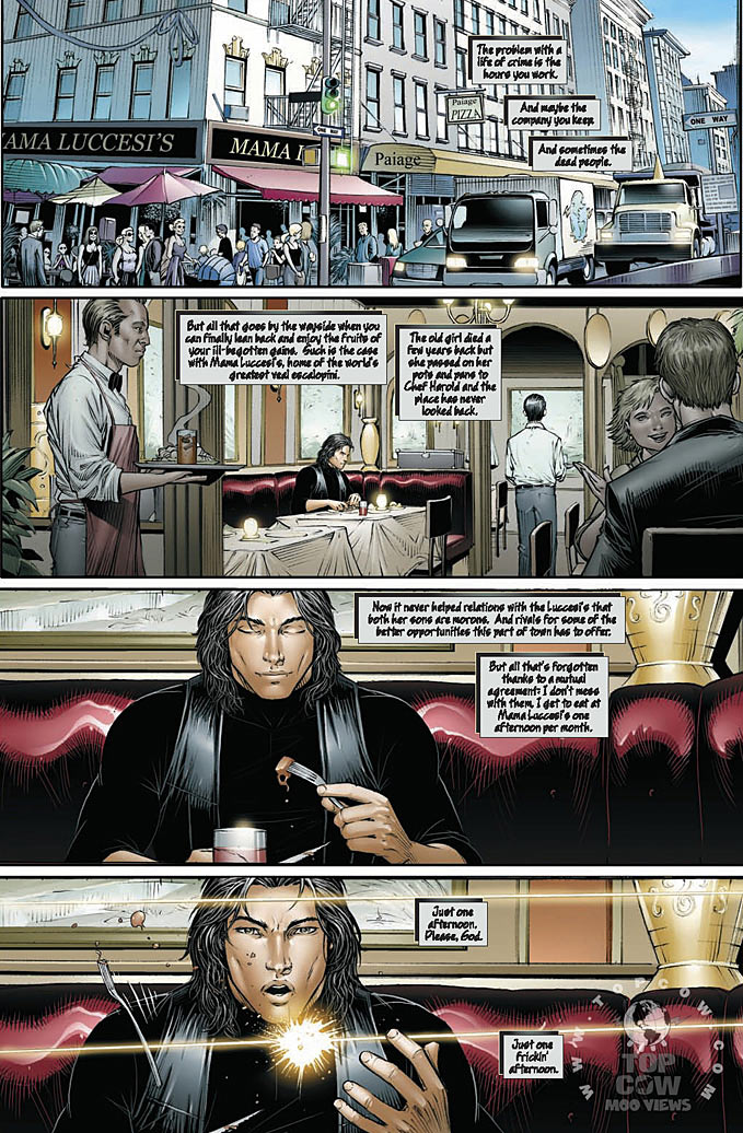 .: HQ Preview-"The Darkness/Pitt TPB"