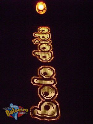 DIÁRIO DOS BALÕES: Letreiro - Modelado 10m - Bolo Doido