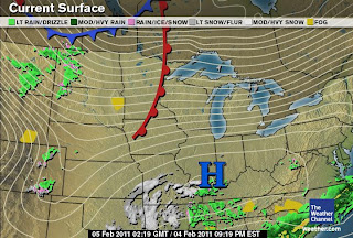 Mark's Weather Blog: Another Day in the Grip of a High-Pressure System