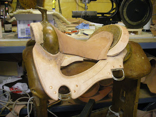 saddle blog www.stevemasonsaddles.com: riggings and ground seat