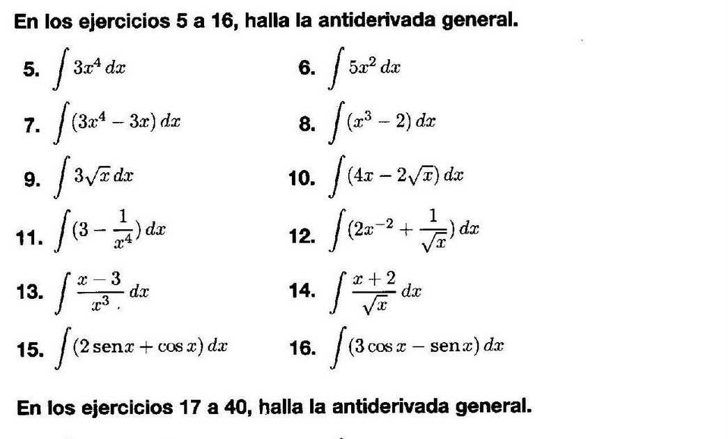 ANTIDERIVADAS | ACTIVIDADES