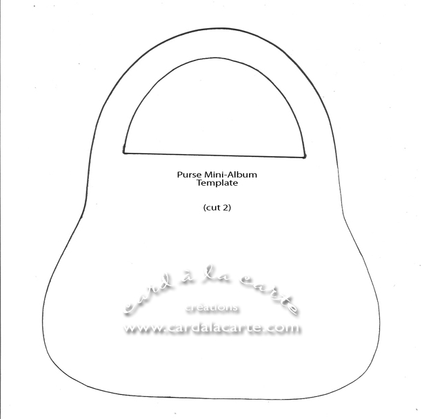 Card à la Carte: Two 4 Tuesday -- Purse Mini Album Show&Tell on Video!