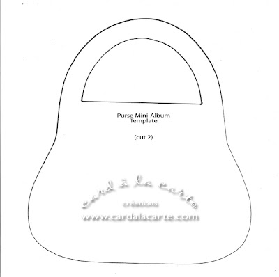 Card à la Carte: Two 4 Tuesday -- Purse Mini Album Show&Tell on Video!