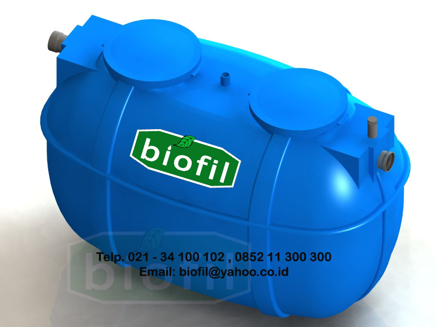 SEPTIC TANK BIOFIL, portabel toilet fiberglass, bakteri pengurai tinja ...